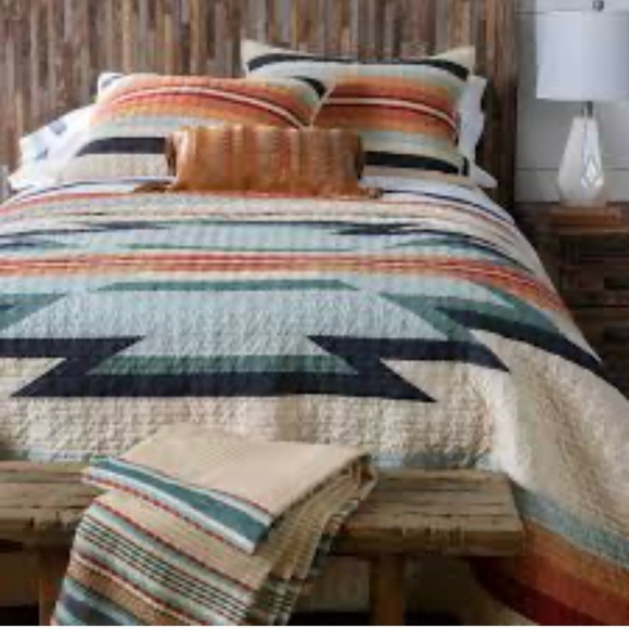 Pendleton | Bedding | Pendleton Wyeth Trail Brand New Pieced Quilt Set ...